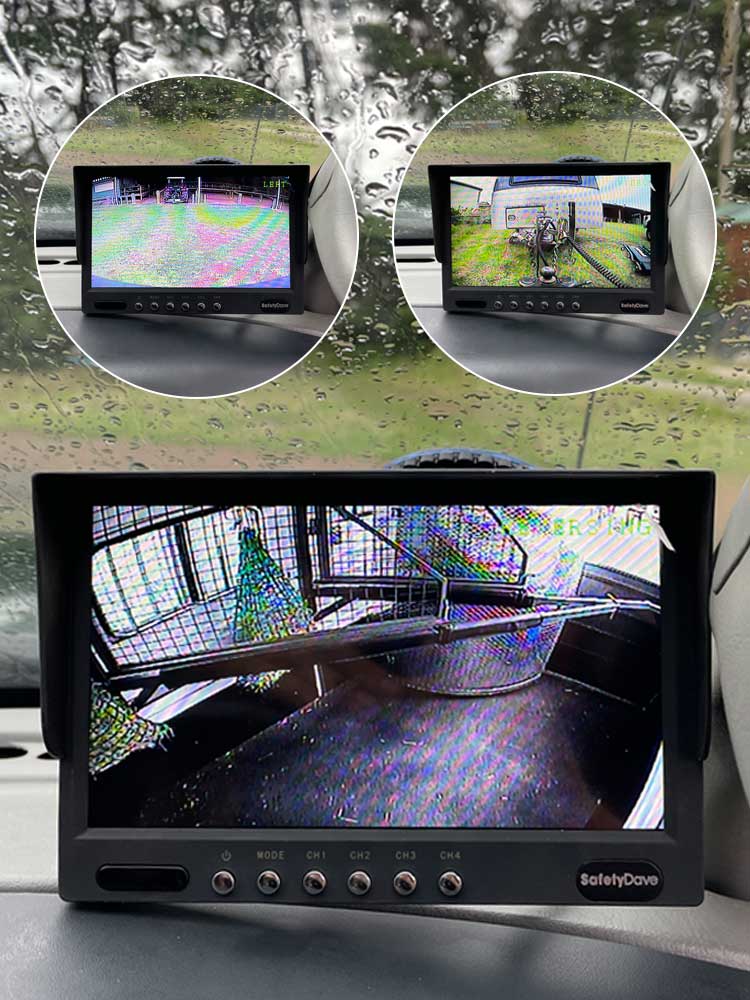 Ford F250 and Horse Float Rear Vision Camera system