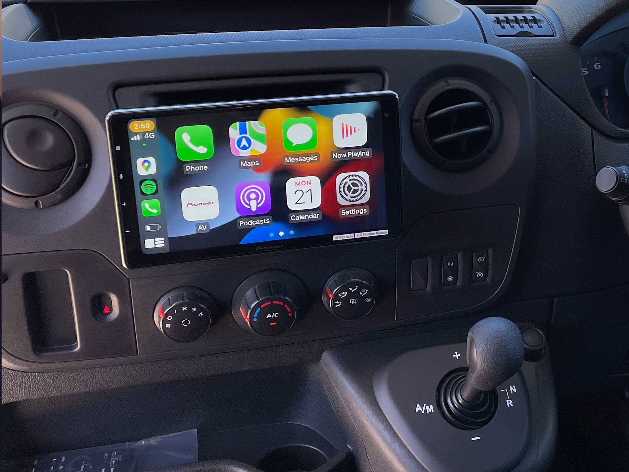 Head Unit, CB and UHF Radio Installation