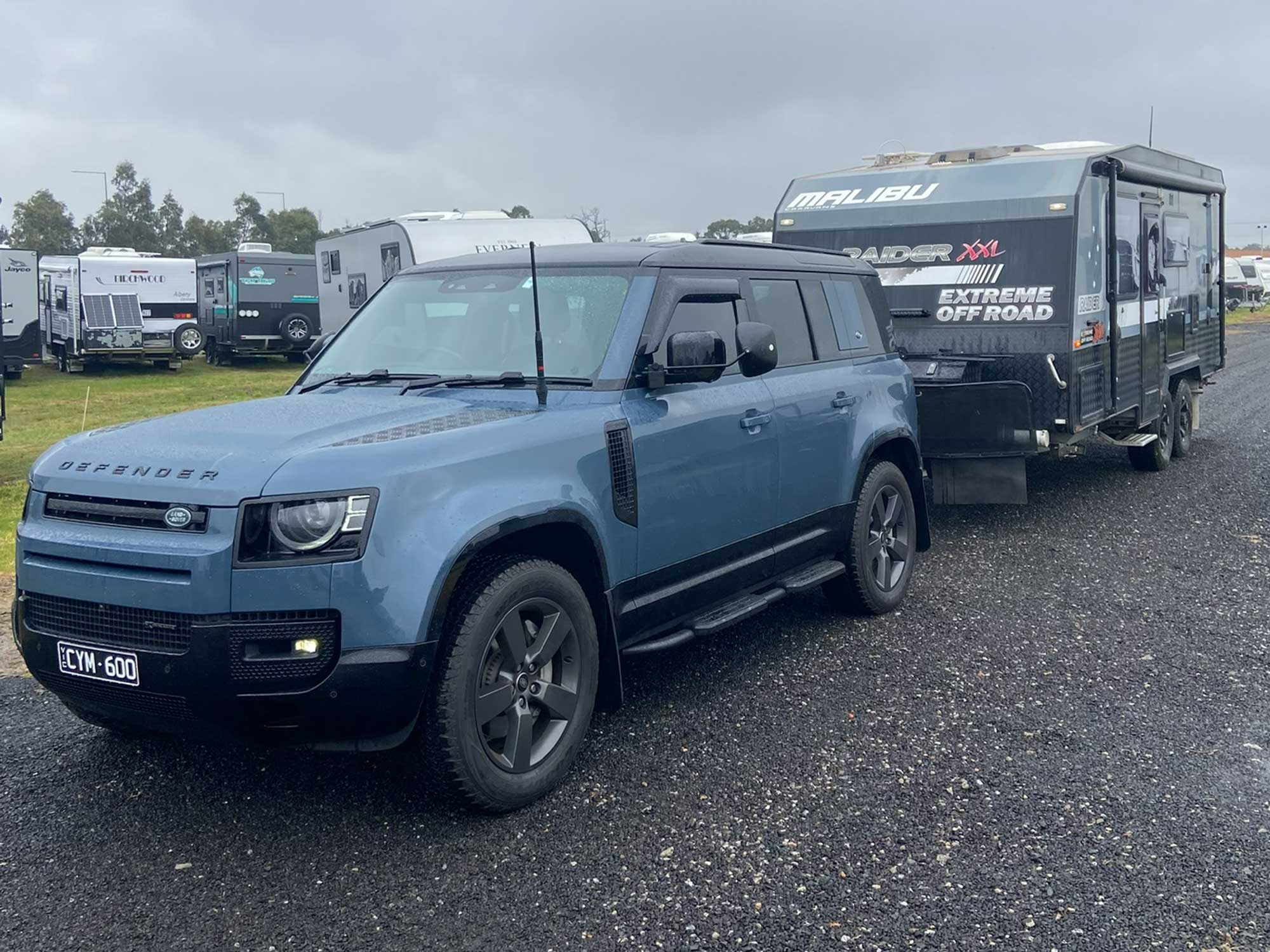 Installing Mudflaps and Side Steps on a Land Rover Defender 300