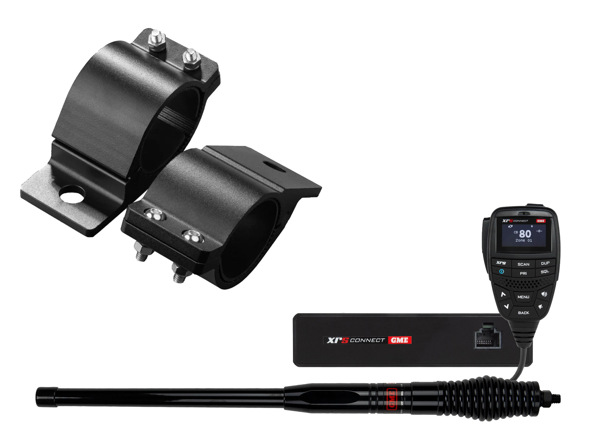 GME Compact Hideaway UHF Installation for Off-Road Communication
