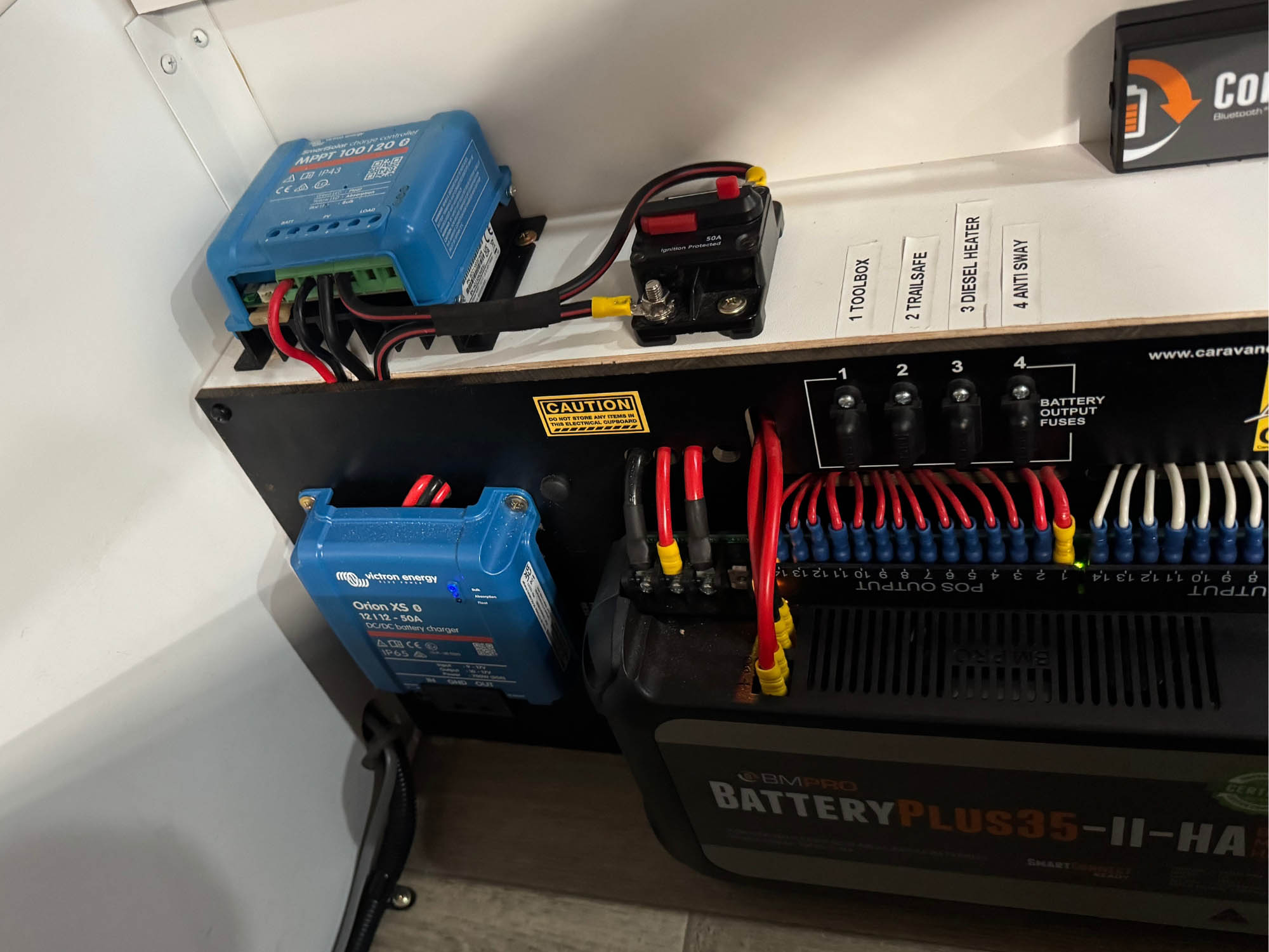 Victron Inverter and Solar Upgrade for Van Cruiser X17