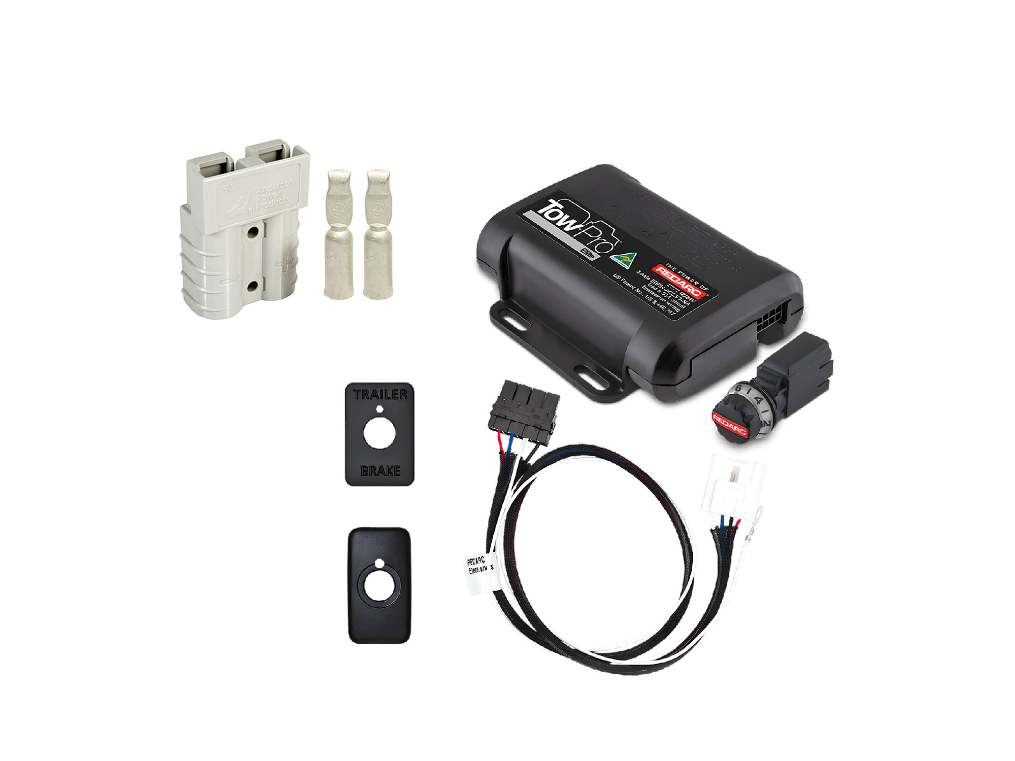 BYD Shark 6 Electric Brake Controller and Anderson Plug Fit